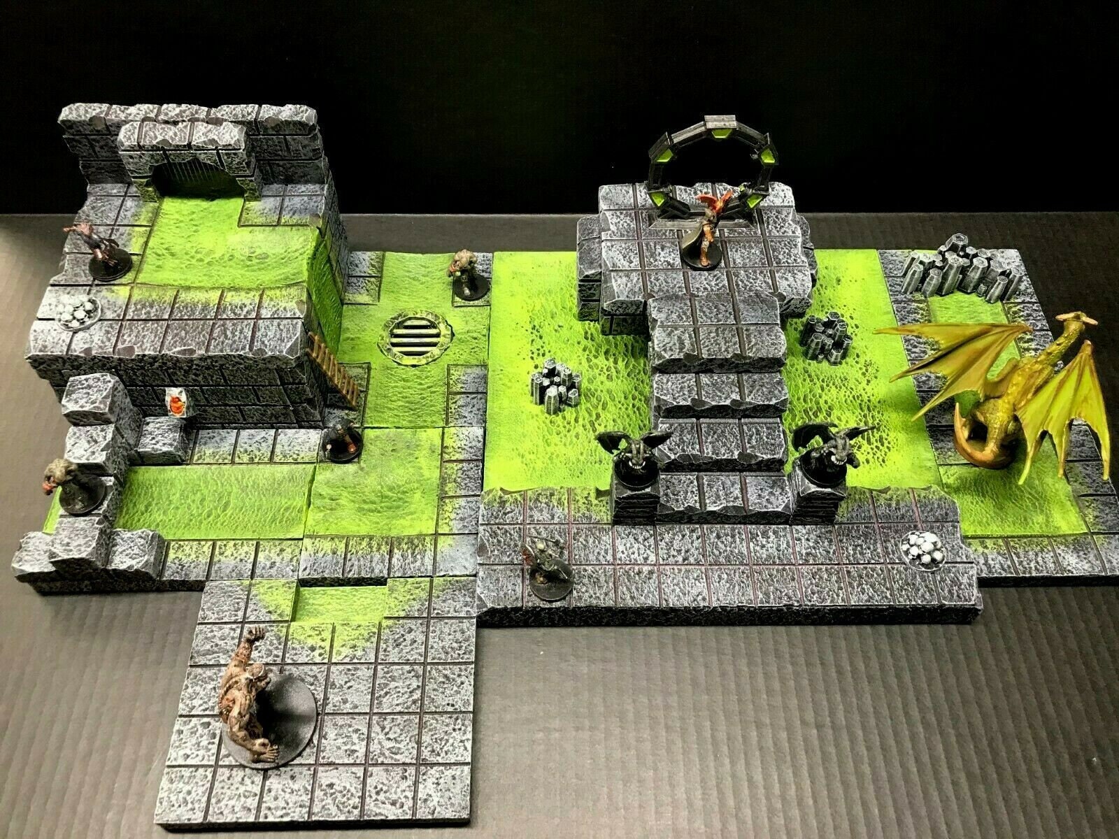 Big Dungeon Sewer Combo Set Terrain Wargaming Dungeons & - Etsy