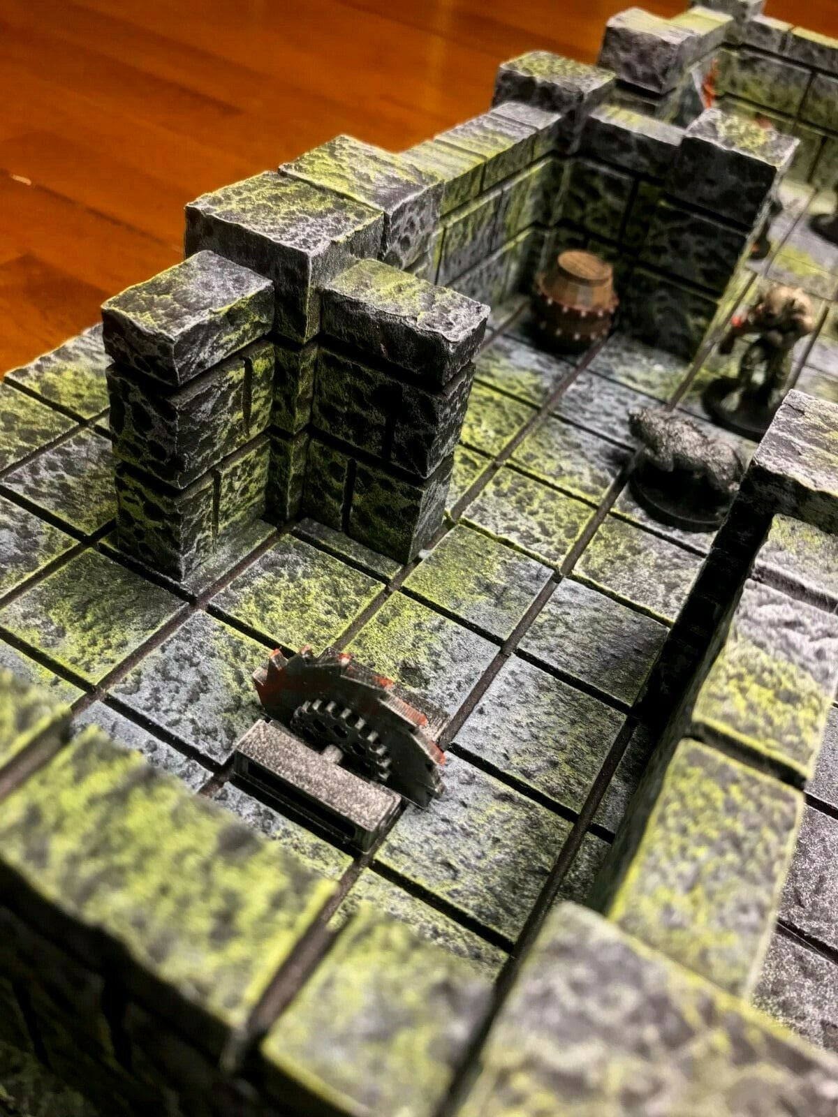 Big Underground Dungeon Set Terrain 28mm Dungeons & Dragons Pathfinder ...