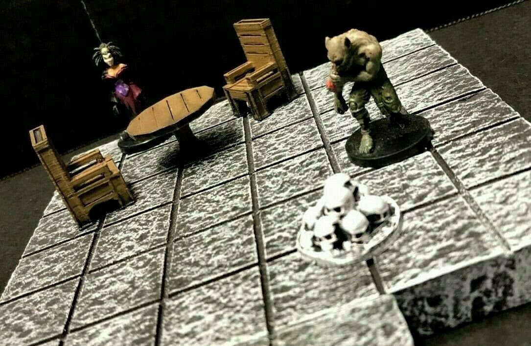 Dungeon Tile Modular Expansion Set 3 Dungeons & Dragons Pathfinder Dnd ...