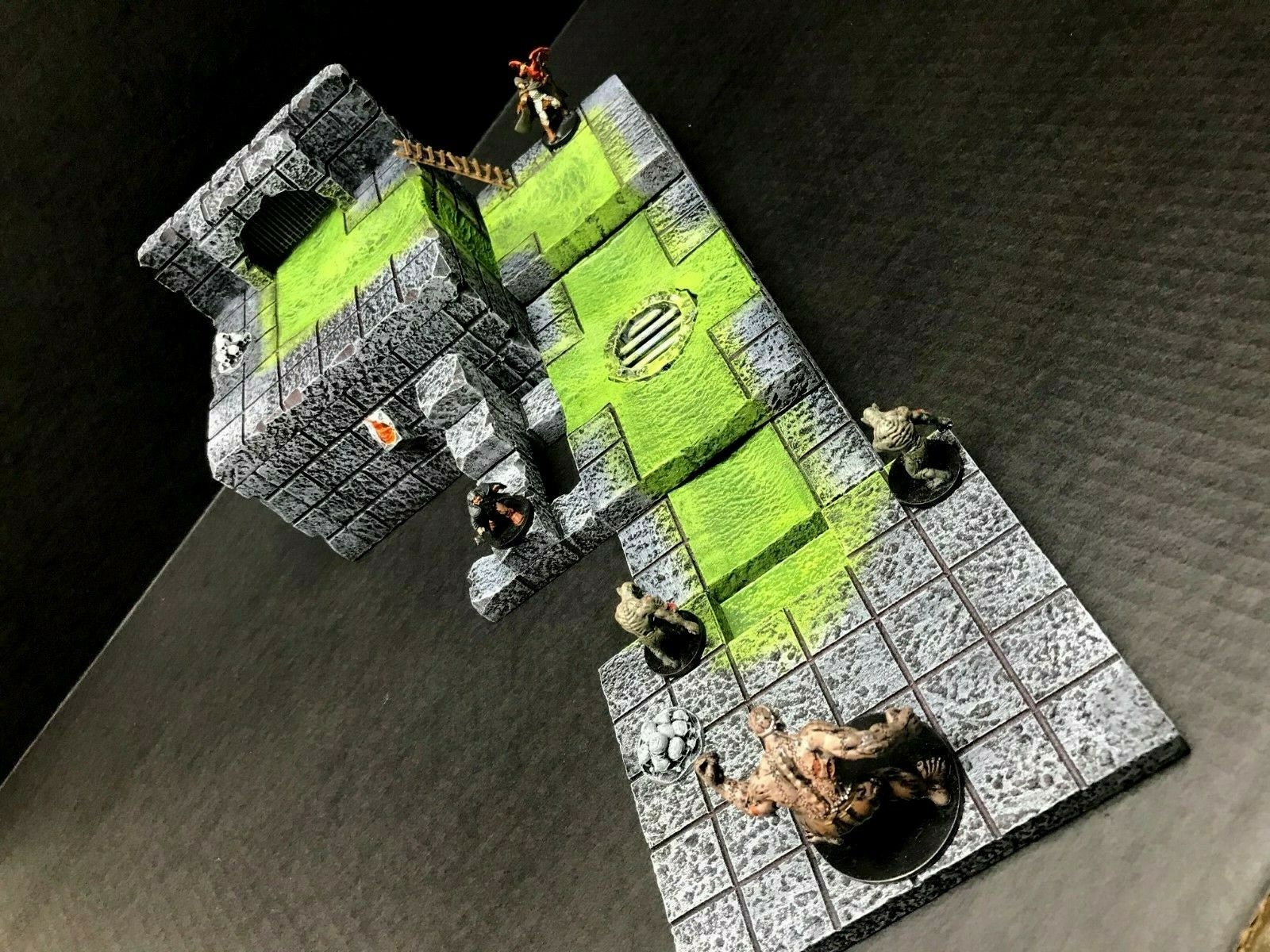 Big Dungeon Sewer Set Terrain 28mm Wargaming Dungeons & Dragons ...