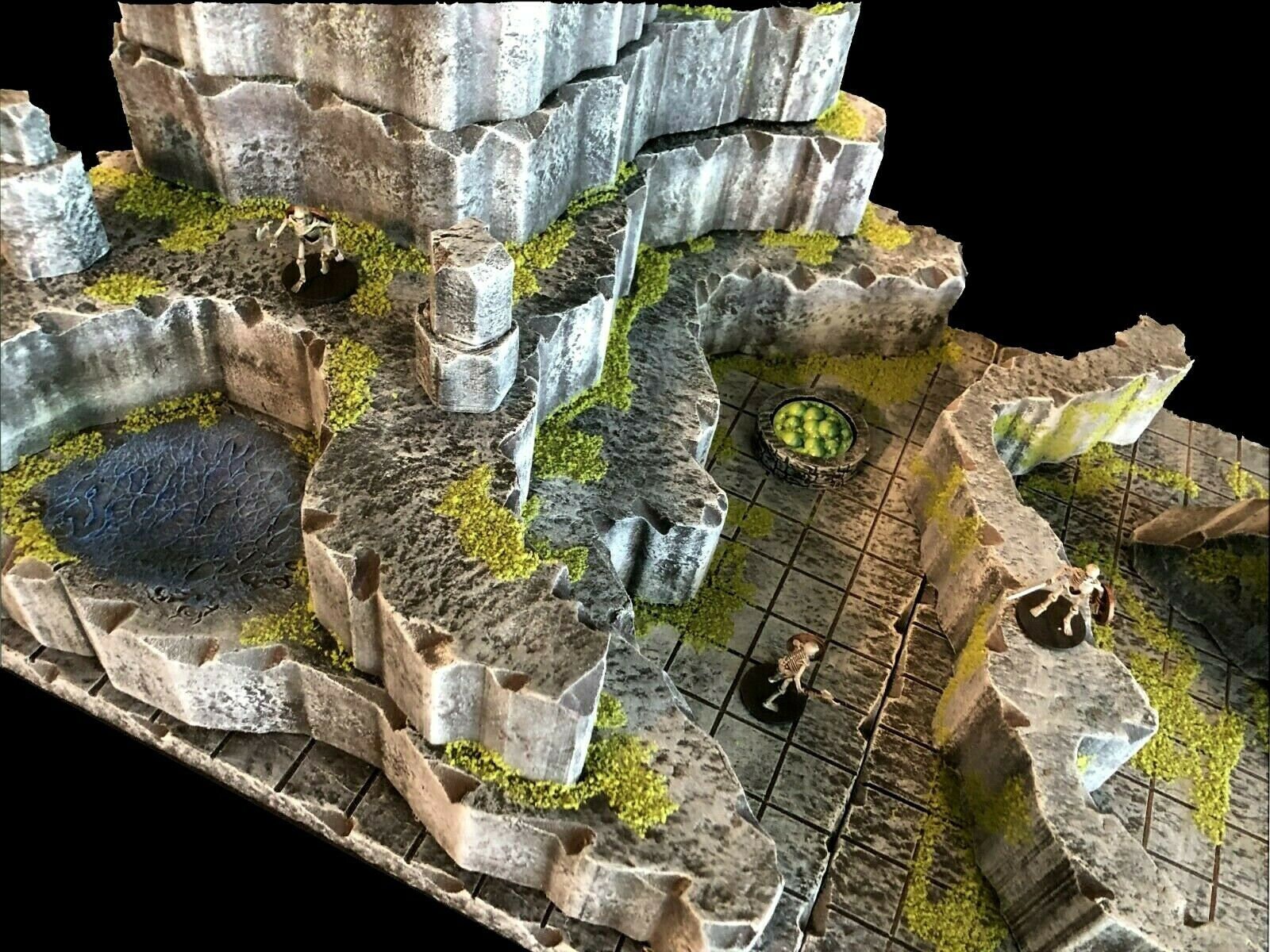 Undead Mountain Modular Set Dungeons & Dragons Pathfinder Terrain 28mm ...
