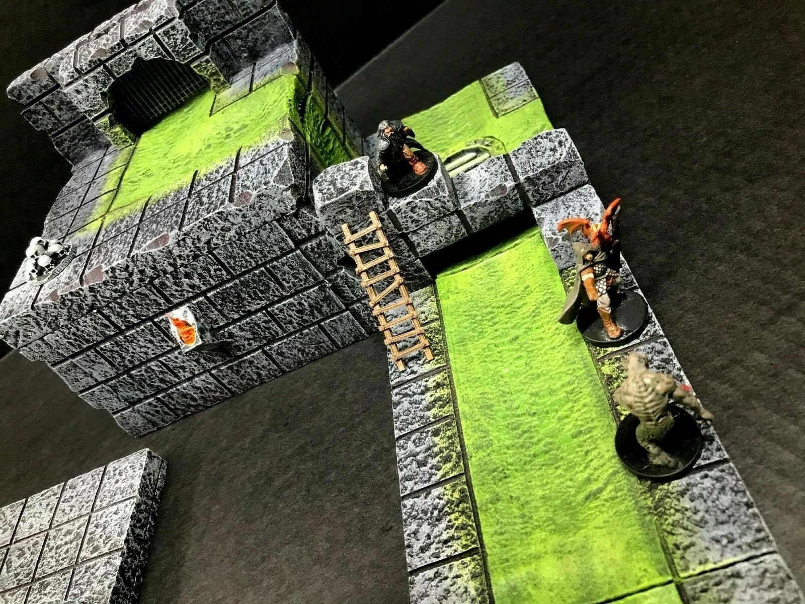 Big Dungeon Sewer Set Terrain 28mm Wargaming Dungeons & Dragons ...
