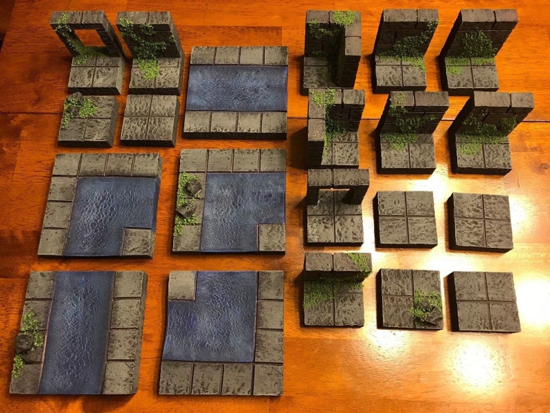 Dungeon Underground Set Terrain 28mm Wargaming Dungeons & Dragons ...