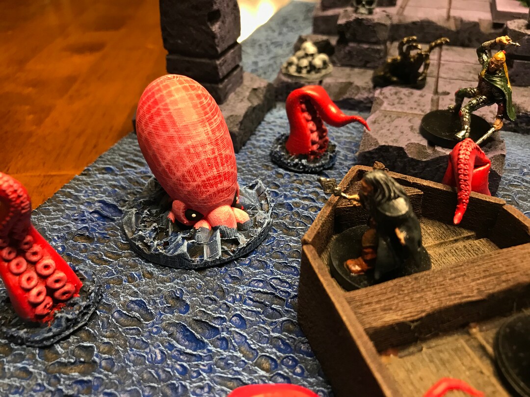 Dungeon Cthulhu Set 28mm Dungeons and Dragons Pathfinder D&d Terrain ...