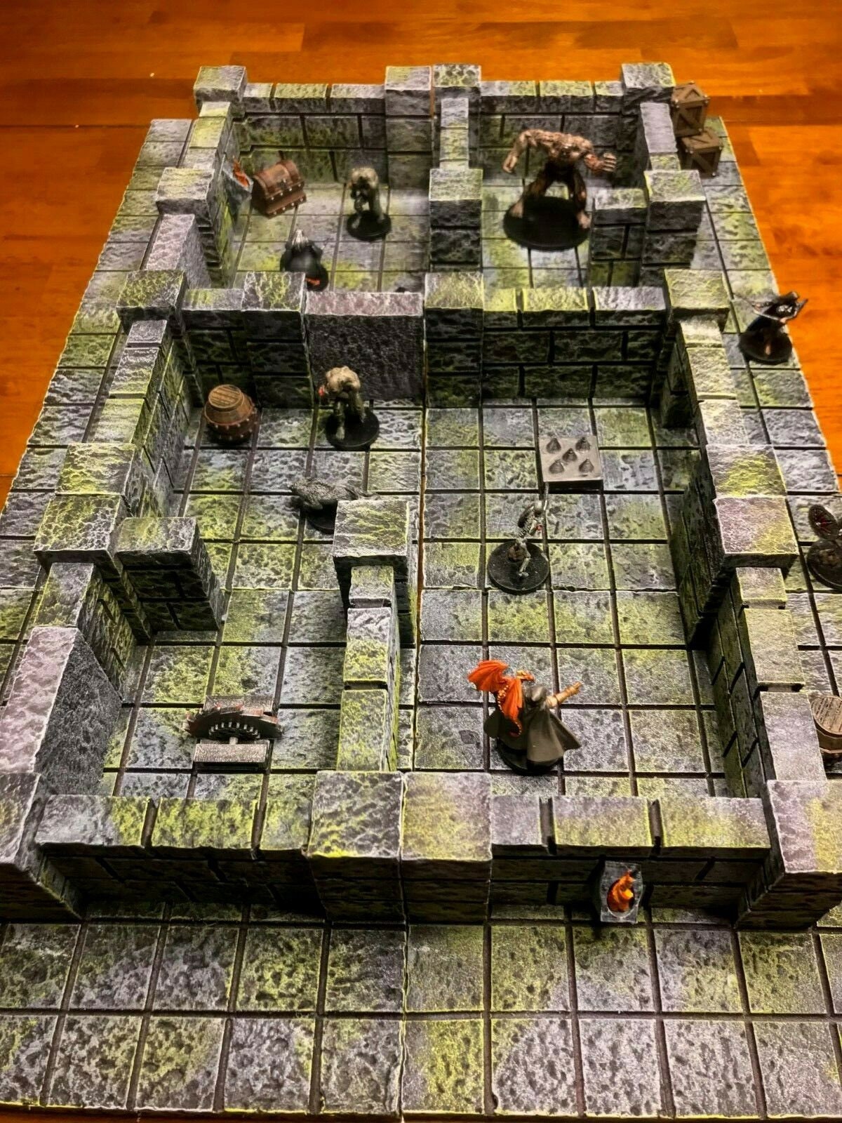 Big Underground Dungeon Set Terrain 28mm Dungeons & Dragons - Etsy
