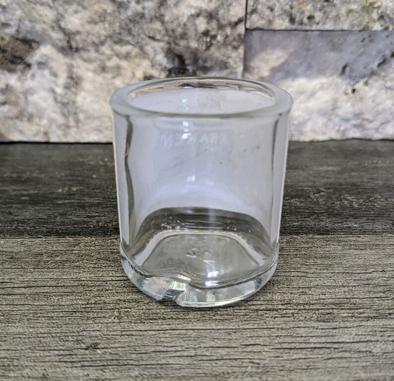 Kraken Black Spiced Rum Shot Glass Drinking Glass Barware Etsy