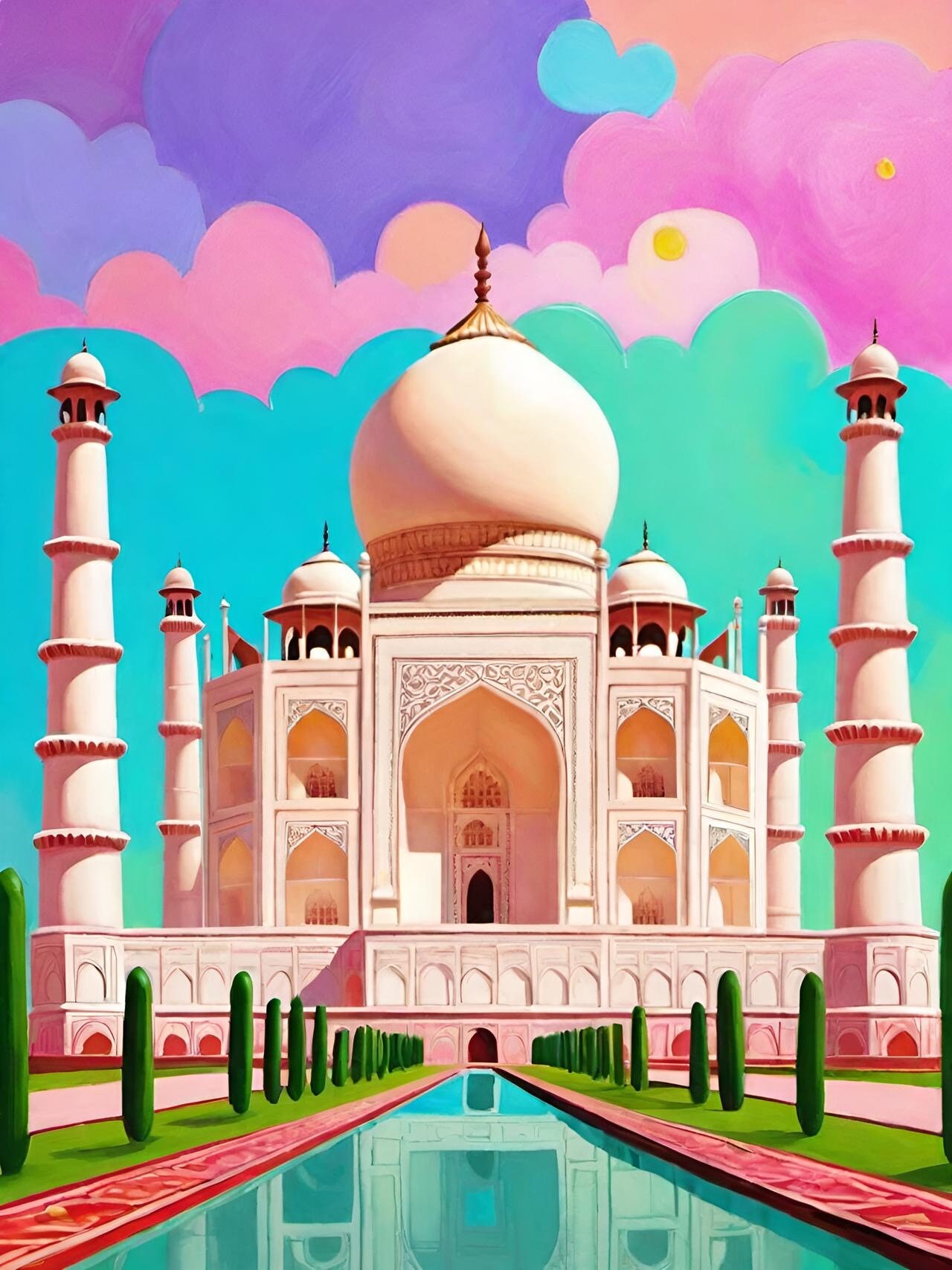 World Landmarks Wallpapers, iPhone Lock Screen, Travel, Ios 17 ...