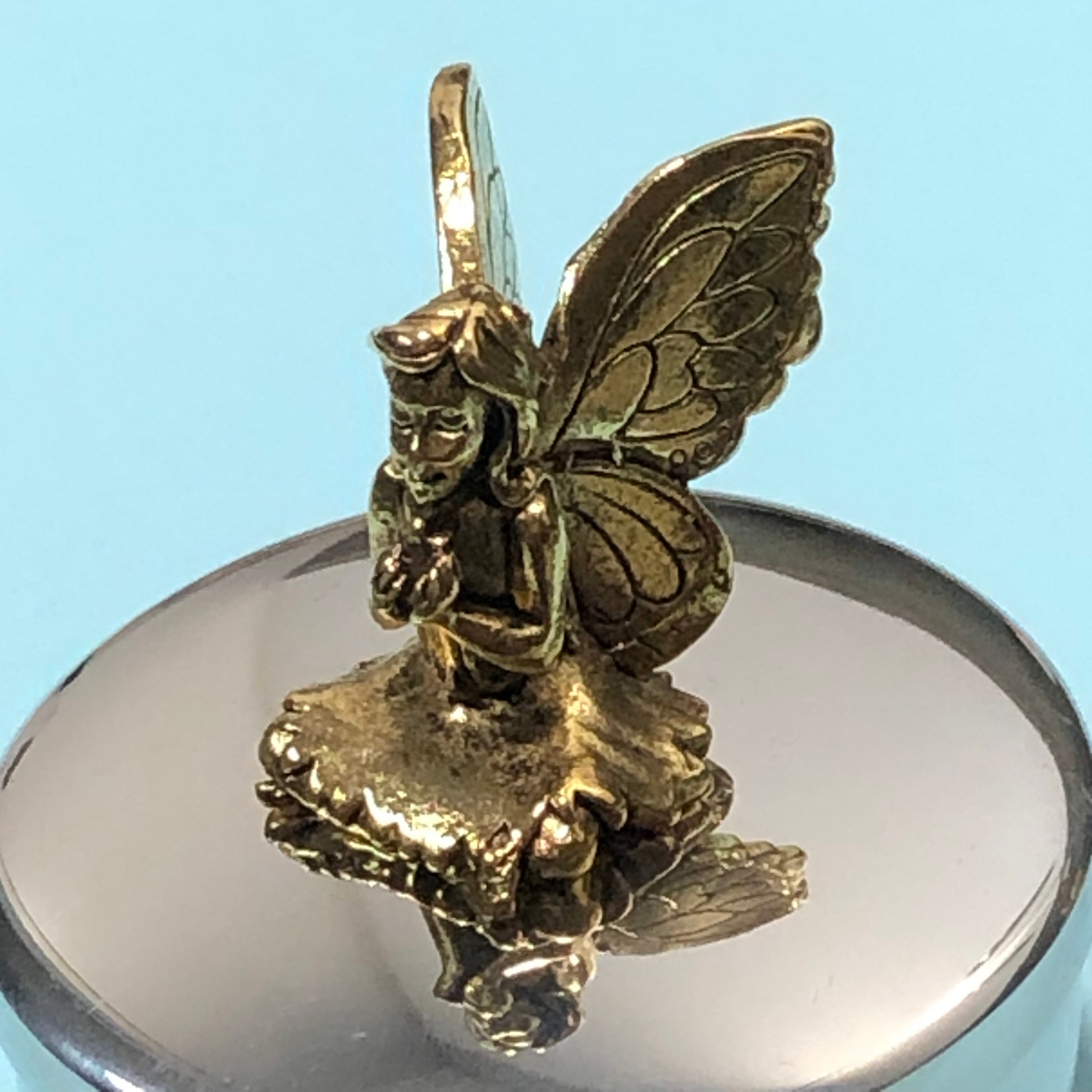 Tooth Fairy Box Pewter With Fairy Personalized Free Engraving Silver ...