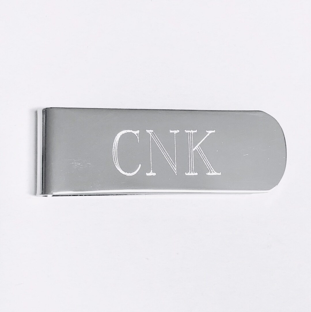 Silver Money Clip Graduation, Birthday, Groomsmen Keepsake Gift ...