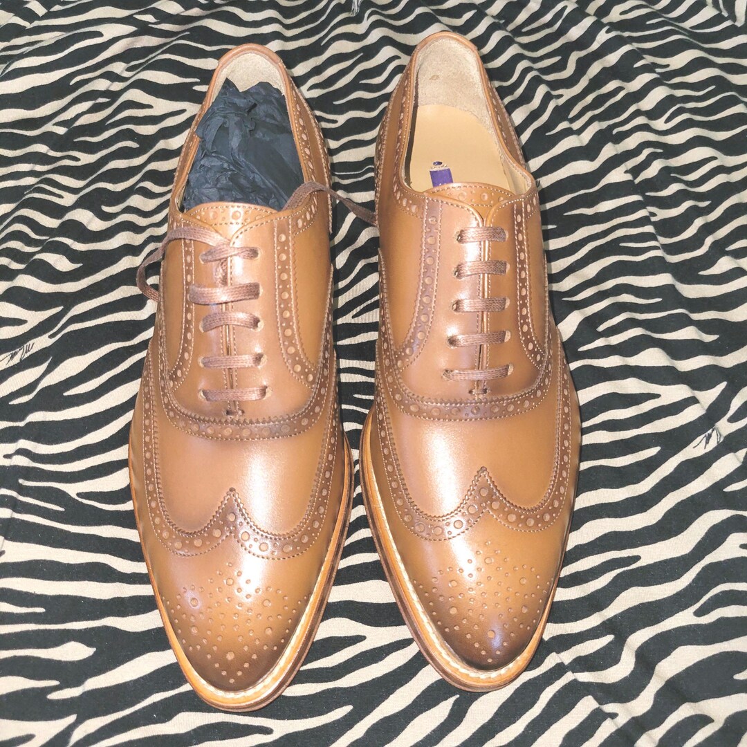 Ralph Lauren Purple Label Sully Women's 36.5 B Wingtips - Etsy