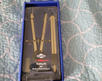 Vintage Drafting Set 1940s Drafting Tools Antique Architects Tools Old ...