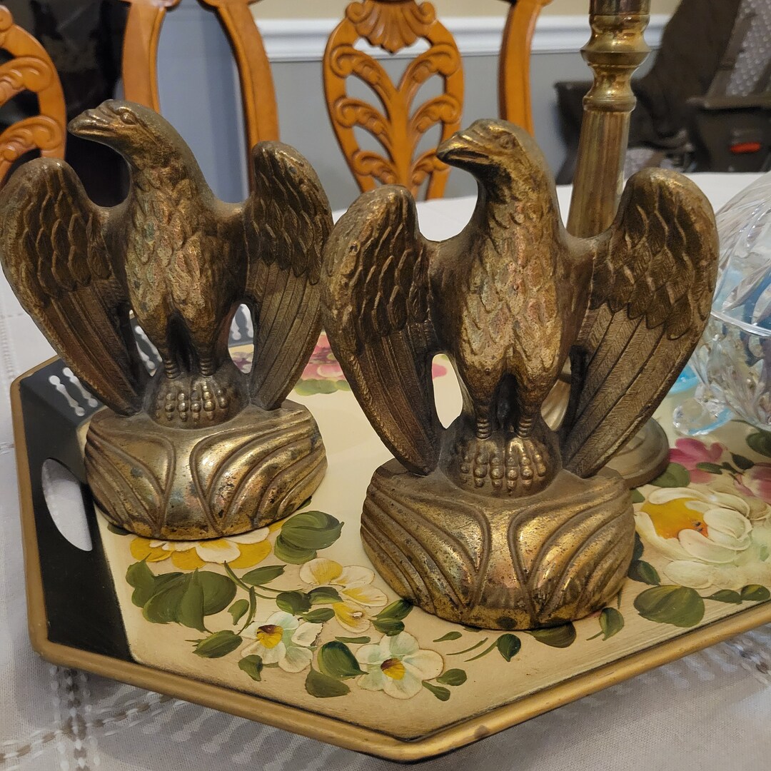 Brass Eagles - Etsy
