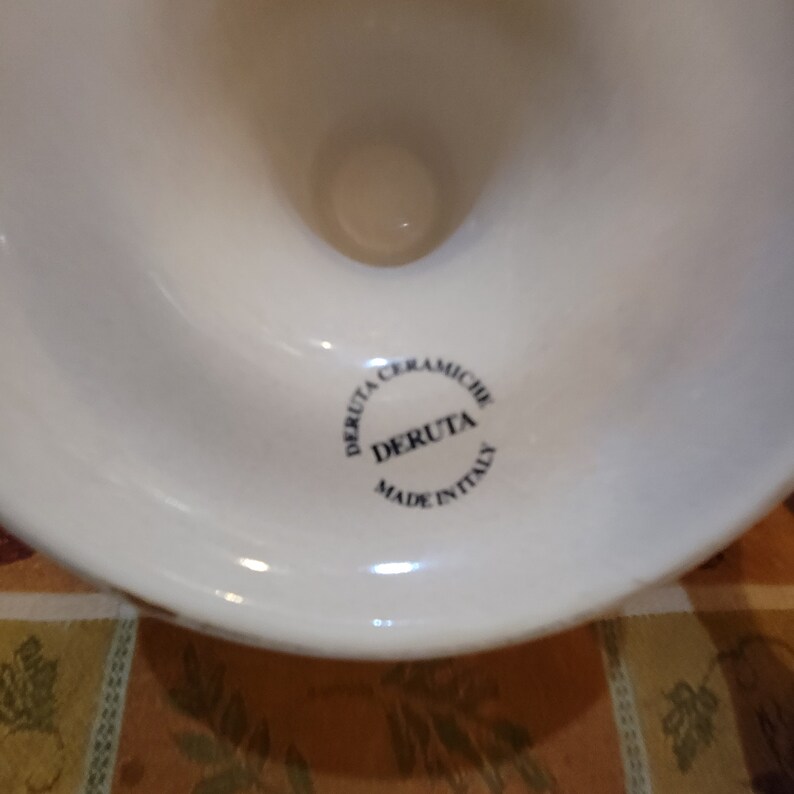Vintage Deruta Compote - Etsy