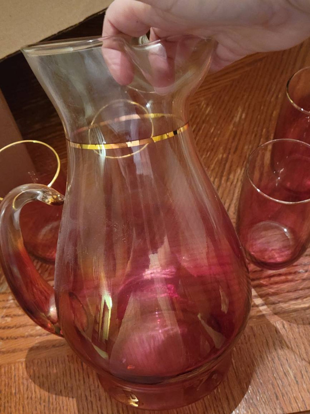 Rose Glow Blendo Pitcher Set - Etsy