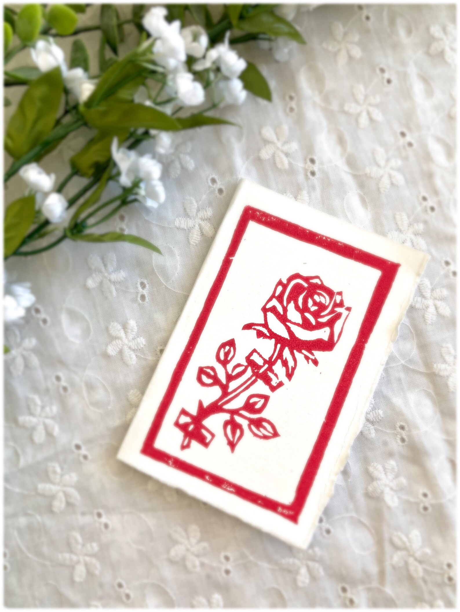 Red Rose Cards - Etsy