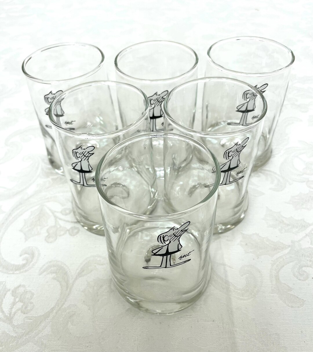 1970s Johnny Hart B.C. Comics Caveman grog Highball Glasses Set of 6 - Etsy