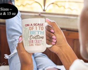 Beth Dutton Coffee Cup - Etsy