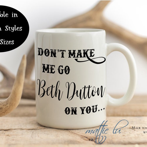 Drink & Barware Home & Living Dutton Ranch Cup Beth Dutton Mug ...