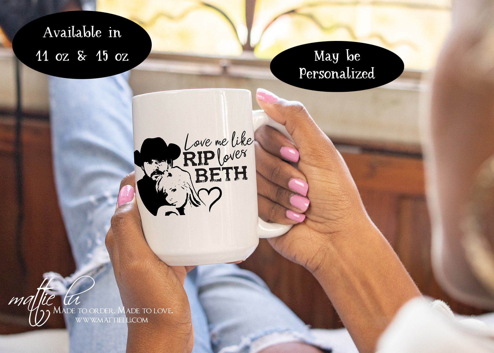 Beth Dutton Coffee mug yellowstone ranch dutton ranch rip wheeler ...