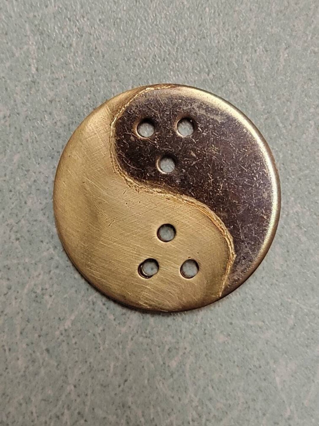 Dudeism Brass Challenge Coin - Dudeism Yin Yang - Lebowski Fan Art ...