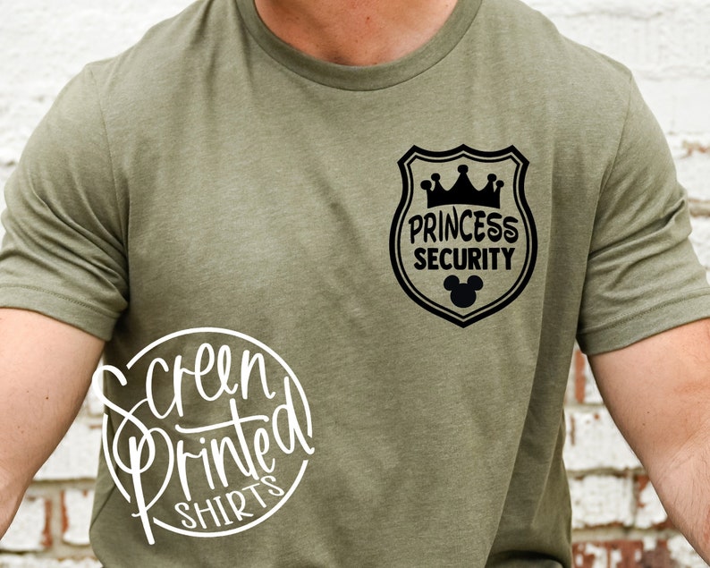 Princess Security Shirt Daddy Brother Boyfriend Agent Tee - Etsy