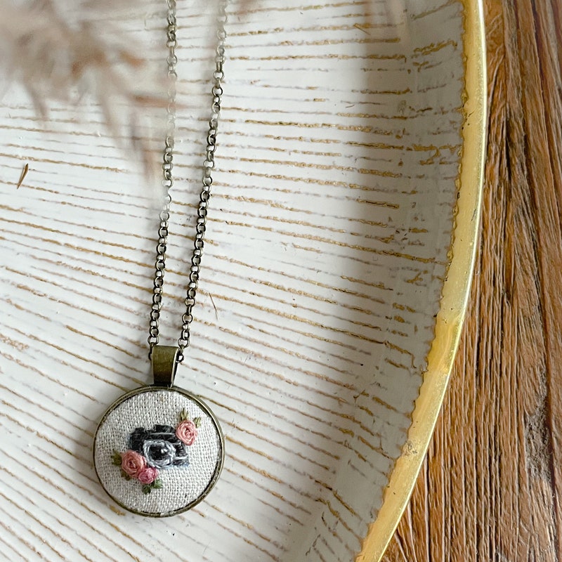 Fiber Necklace - Etsy