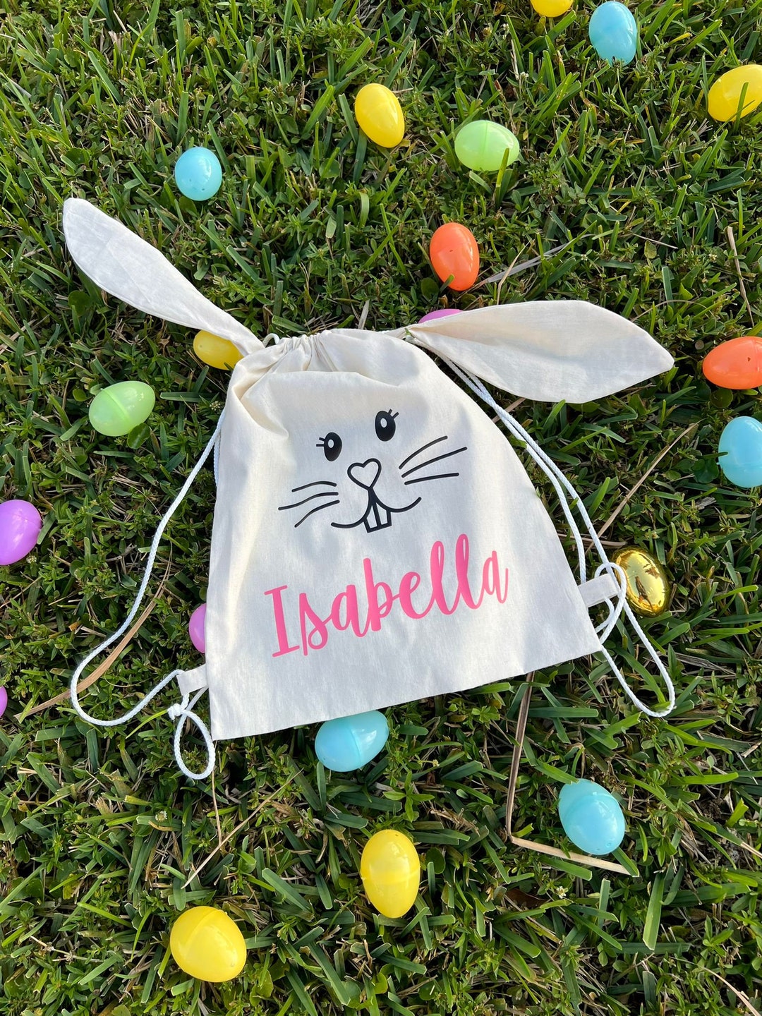 Easter Bunny 100% Cotton Tote Bags Tote Bags Reusable Bags Kids Bags - Etsy