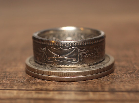Saudi Arabia Ring Silver Coin Ring 1 Riyal - Etsy