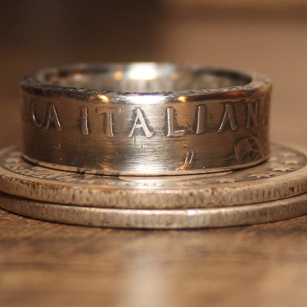 Italian Pinky Ring Vintage - Etsy