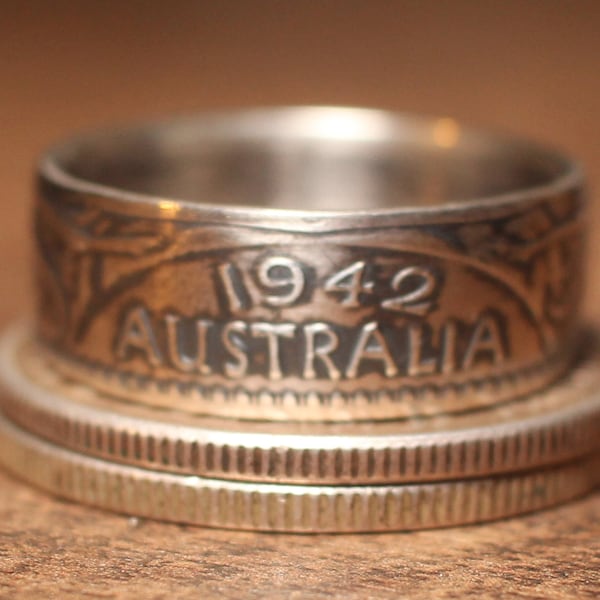 Australian Coin Ring - Etsy