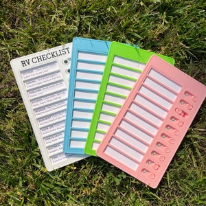 RV Checklist Before Leaving (customizable), Camping Essentials, Visual ...