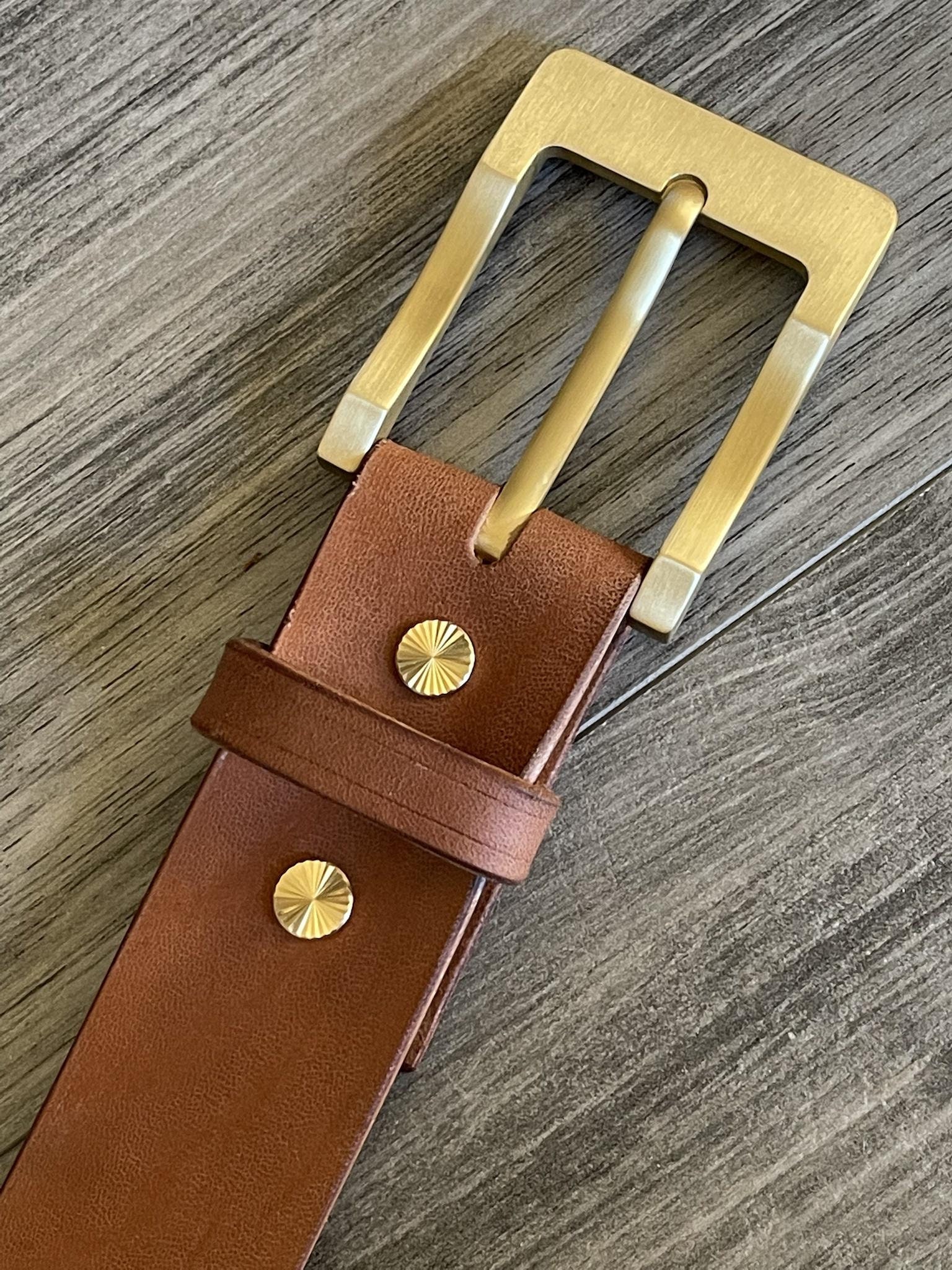 Horween Russet Horsehide Belt 1.5 Wide - Etsy