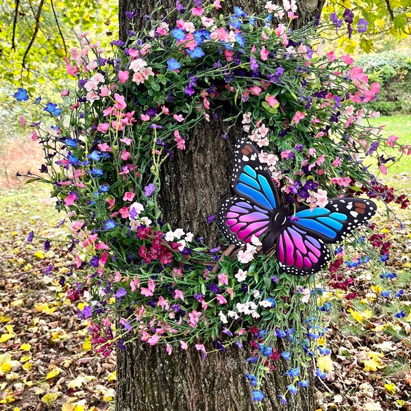 Butterfly Wreath - Etsy