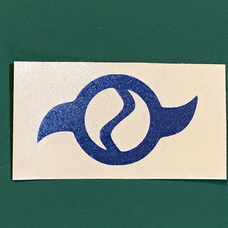 Digimon Crest Vinyl Decals - Etsy