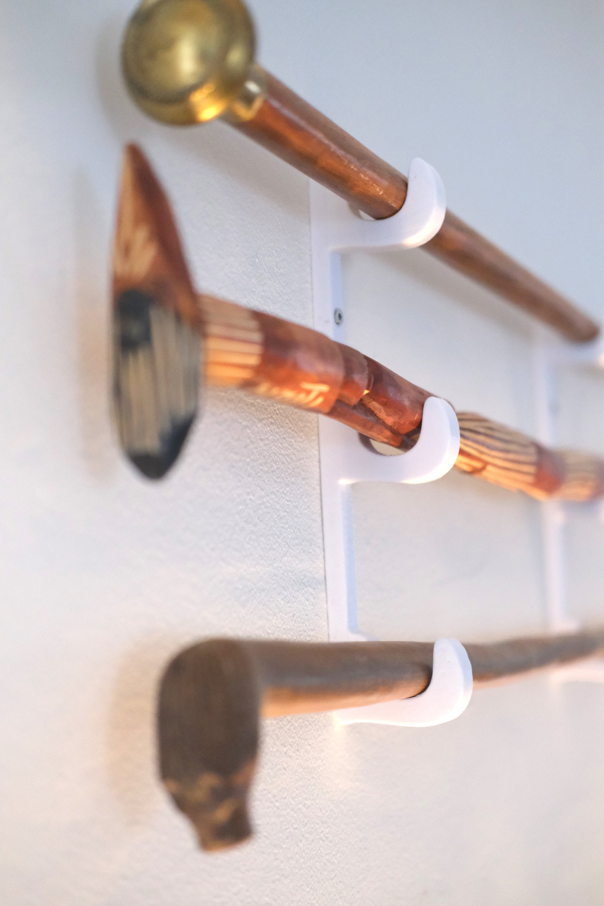 Trident Rod Bracket - 3D Print File - Elegant Multi-hook Storage for ...