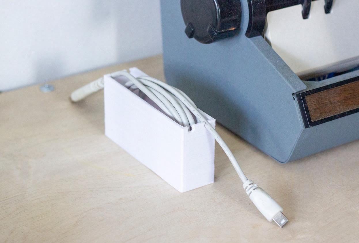 Justin Cable Case 4 Dividers - 3D Print File - Etsy
