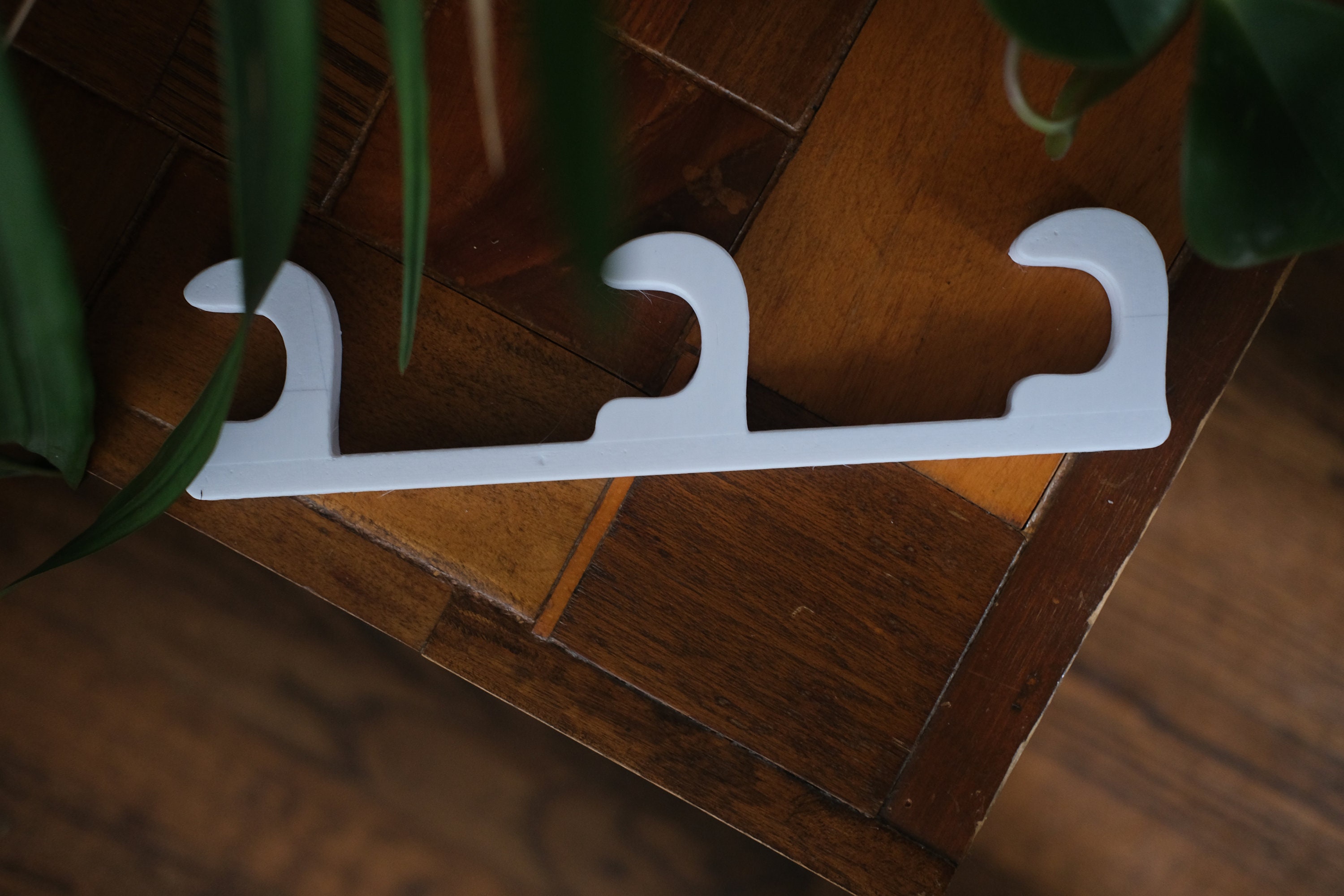 Trident Rod Bracket - 3D Print File - Elegant Multi-hook Storage for ...