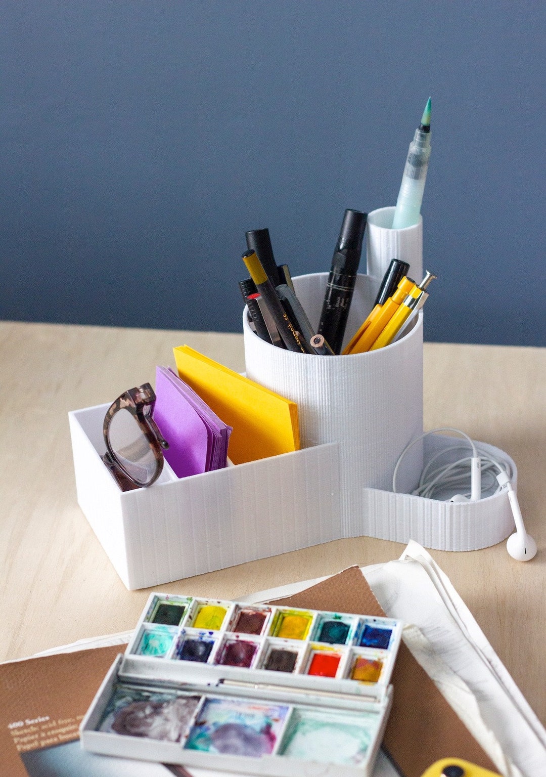 Revival Desk Organizer - 3D Print File - Etsy
