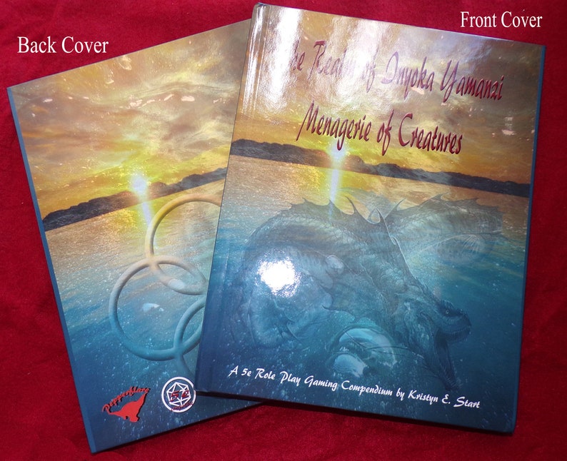 Books the Realm of Inyoka Yamanzi™ Menagerie of Creatures - Etsy