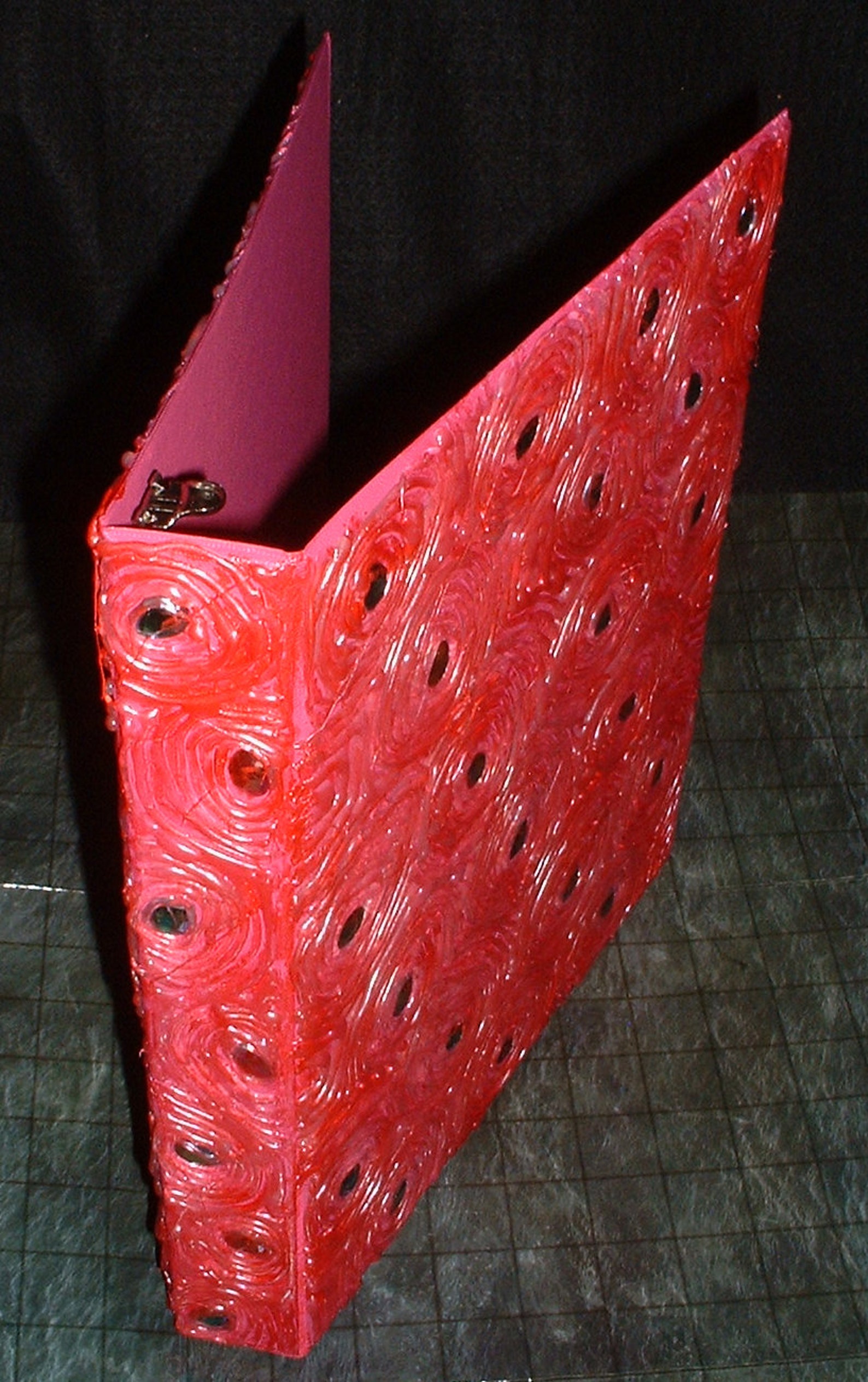 Binder Artisan Jeweled Sculpted Vinyl Organizational 3-ring - Etsy