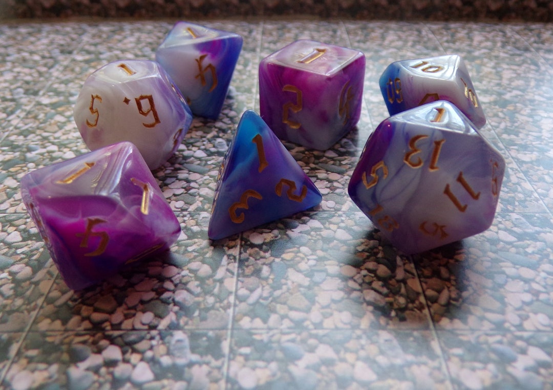 Polyhedral Dice Artisan High Gloss Deep Pour Resin Set for TTRPG ...