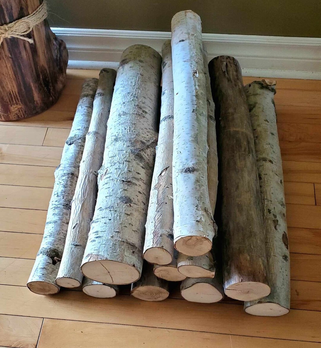 Wooden Logs Sticks / Wood Rope / Dried Branches / Rustic Decoration ...