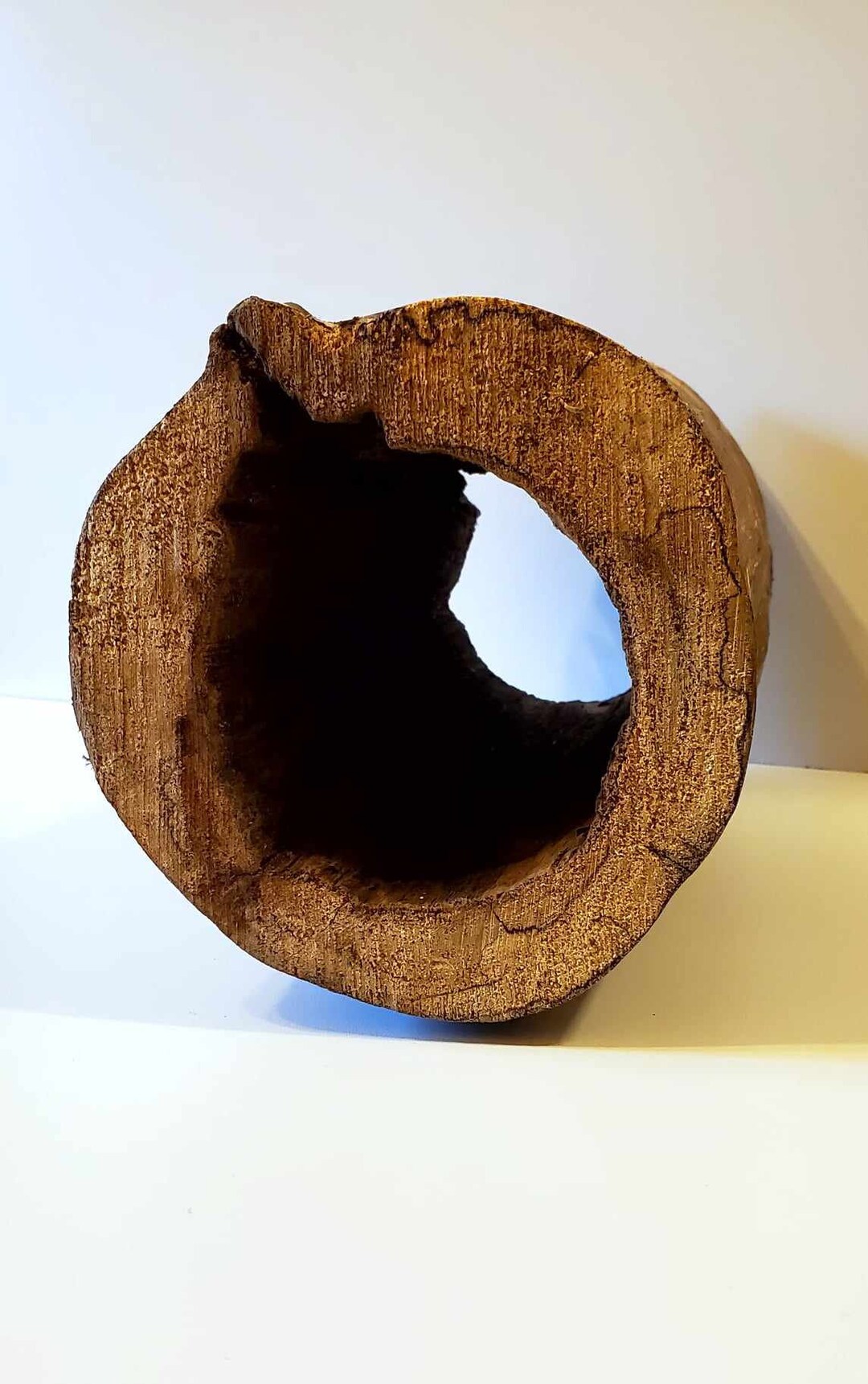 Log / Natural and Unique / Wood Craft / Hollowed Log / Handcrafted ...