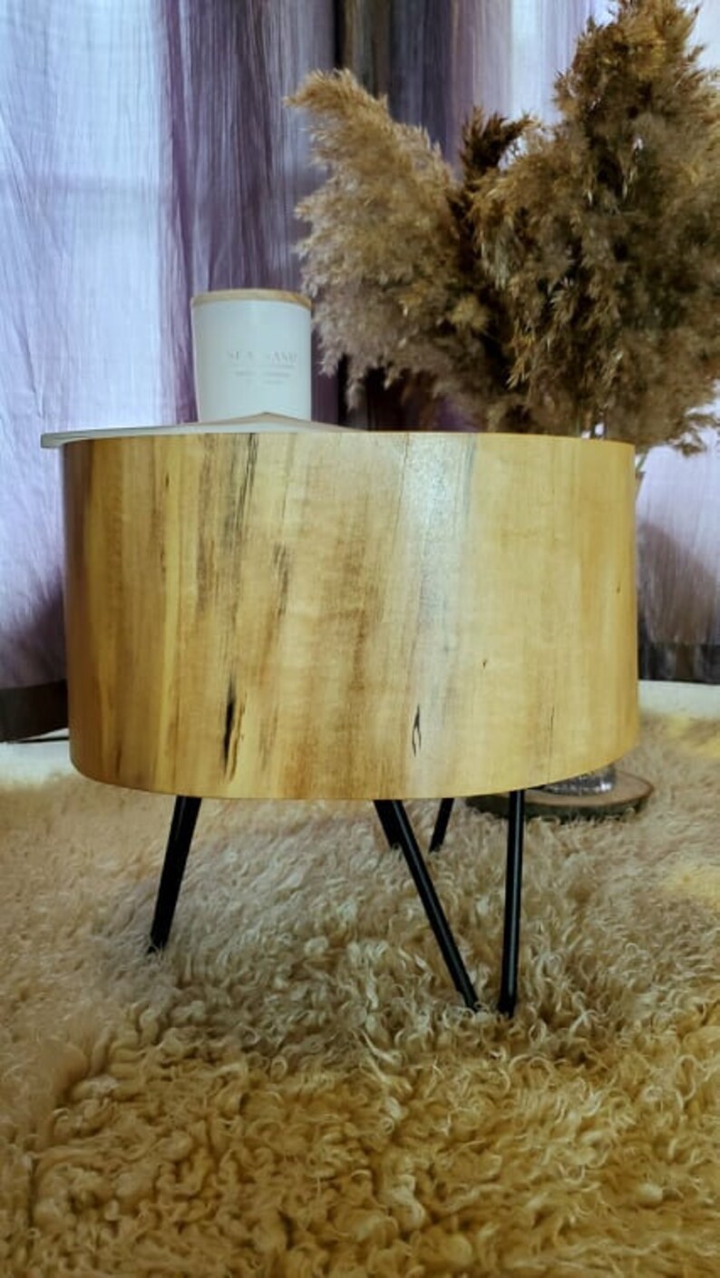 Small Hardwood Coffee Table Log Stump Log Furniture for the Home - Etsy