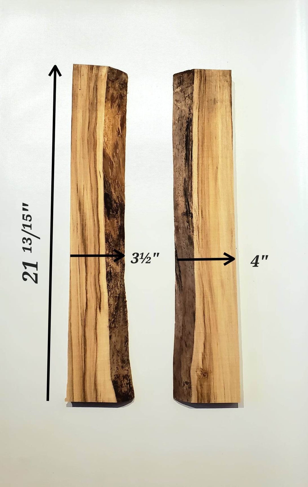 Raw Live Edge Board / 2 Pieces / Resin Epoxy / Dried Wood - Etsy