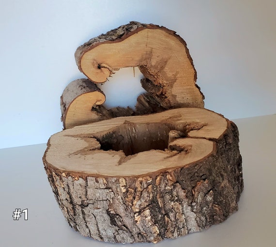 Wood log Wood art project Craft project