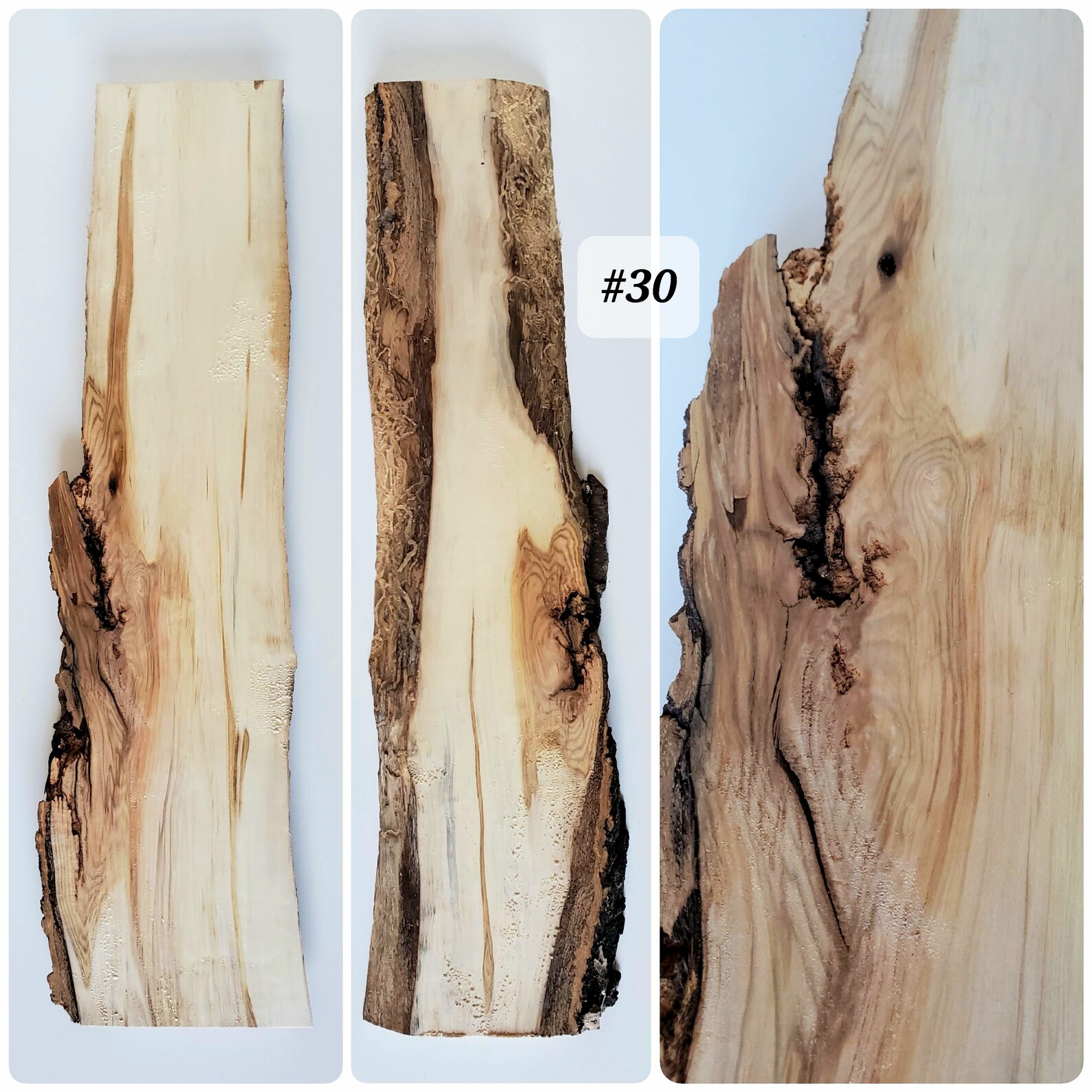 Live Edge Board / Several Models Available / Dried Wood / Planed Wood ...