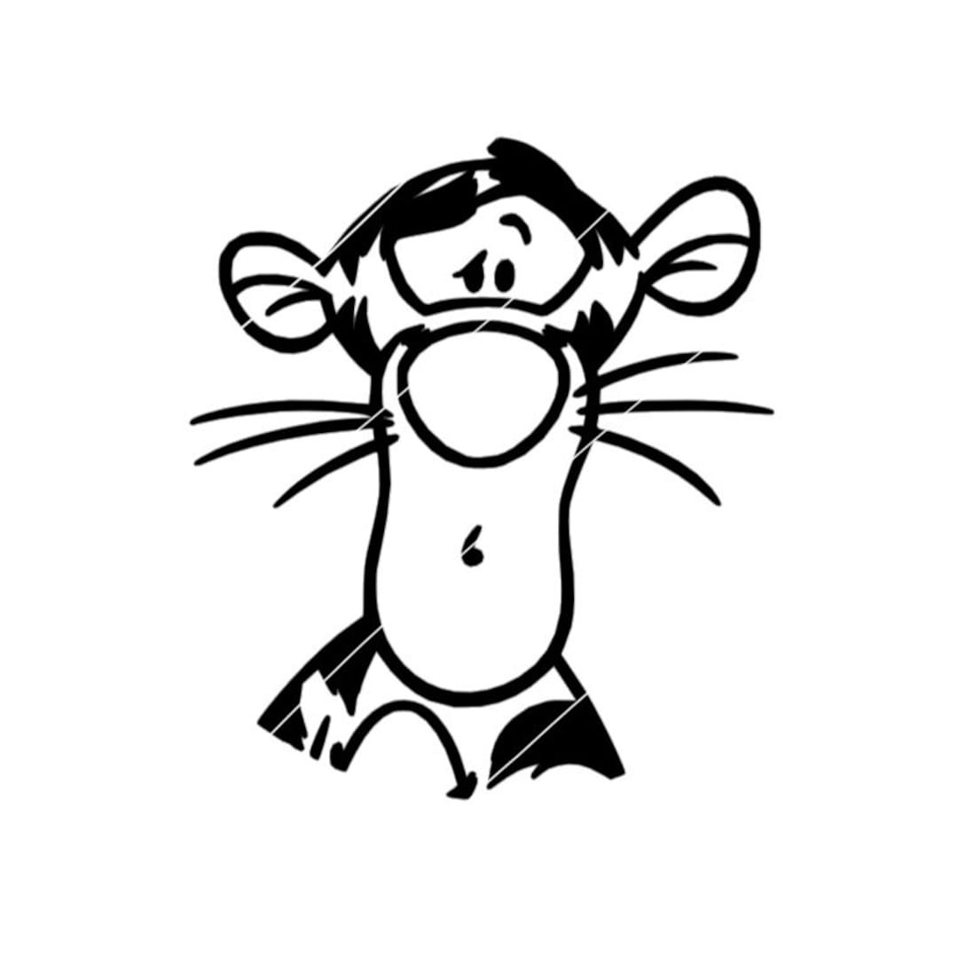 Winnie | the | Pooh | Confused Tigger SVG Cricut Cut File - Silhouette ...