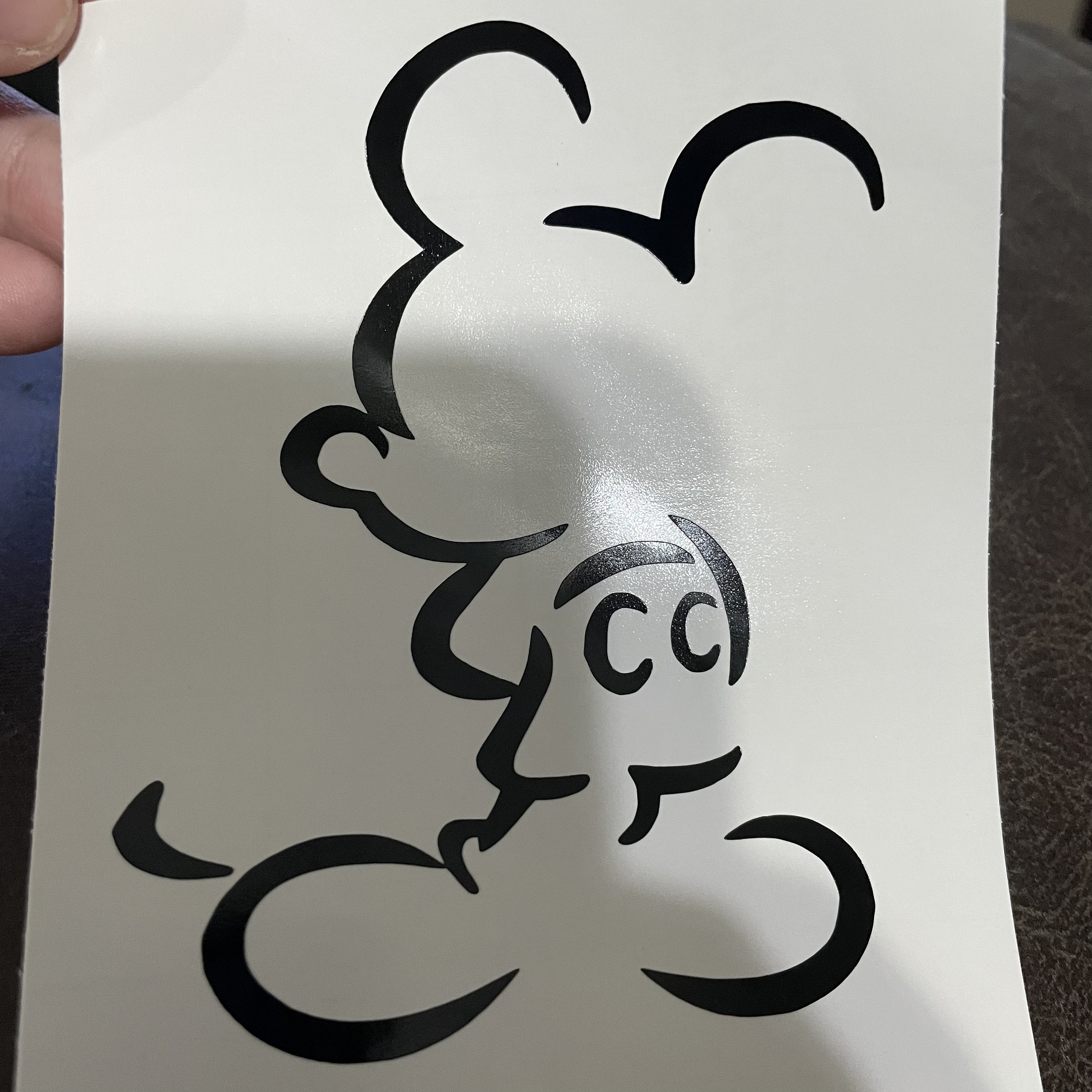 Mickey | Mouse Silhouette SVG Cricut Cut File - Silhouette Cut File ...