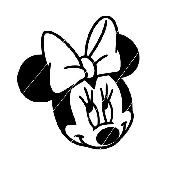 Clipart Silhouette Tête De Minnie Mouse Minnie Mouse Archives | Free